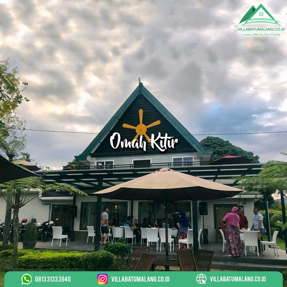 Omah Kitir, Tempat Romantis di Tengah Kota Batu - Villa Batu Malang