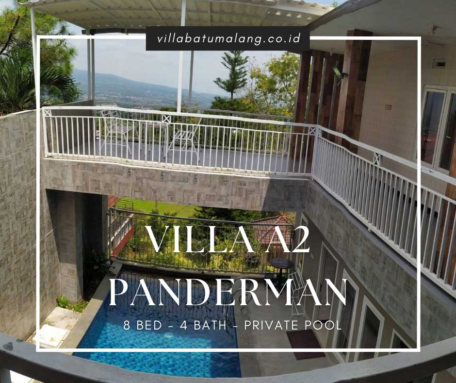 Villa Kapasitas 40 Orang di Batu, Villa A2 Panderman - Villa Batu Malang